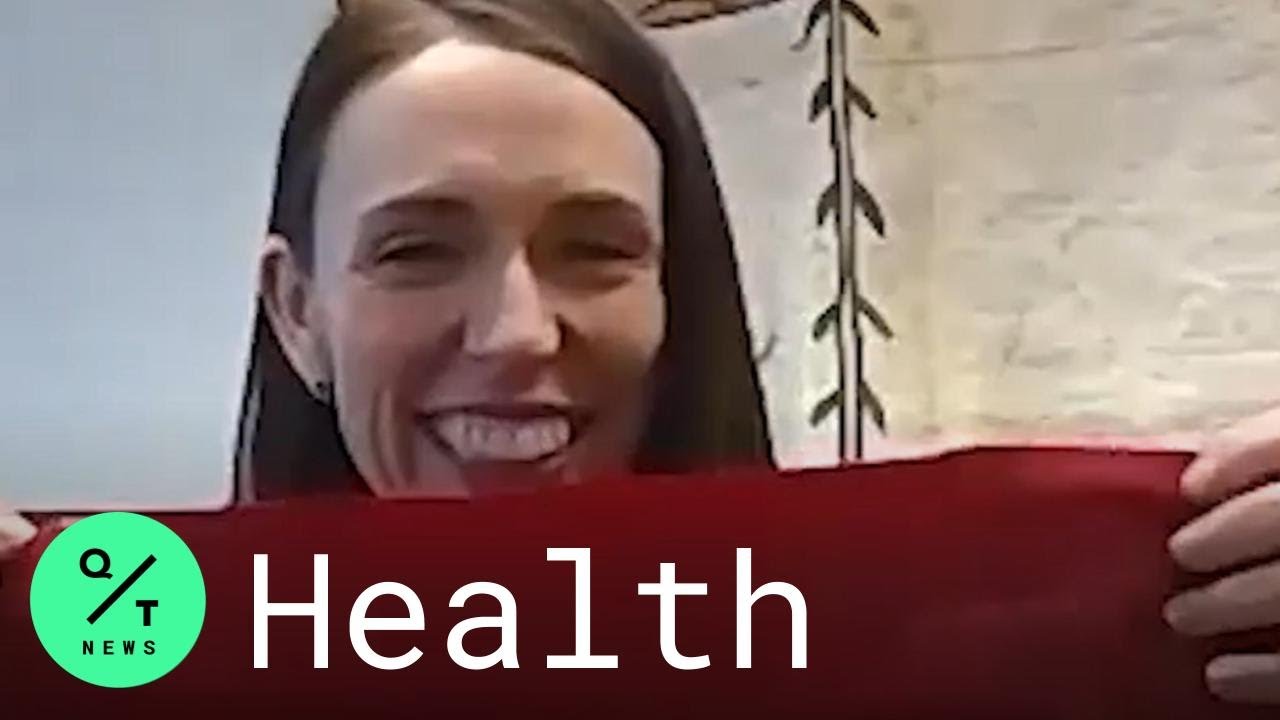 Coronavirus: New Zealand's PM Jacinda Ardern On How to Make a Face Mask ...