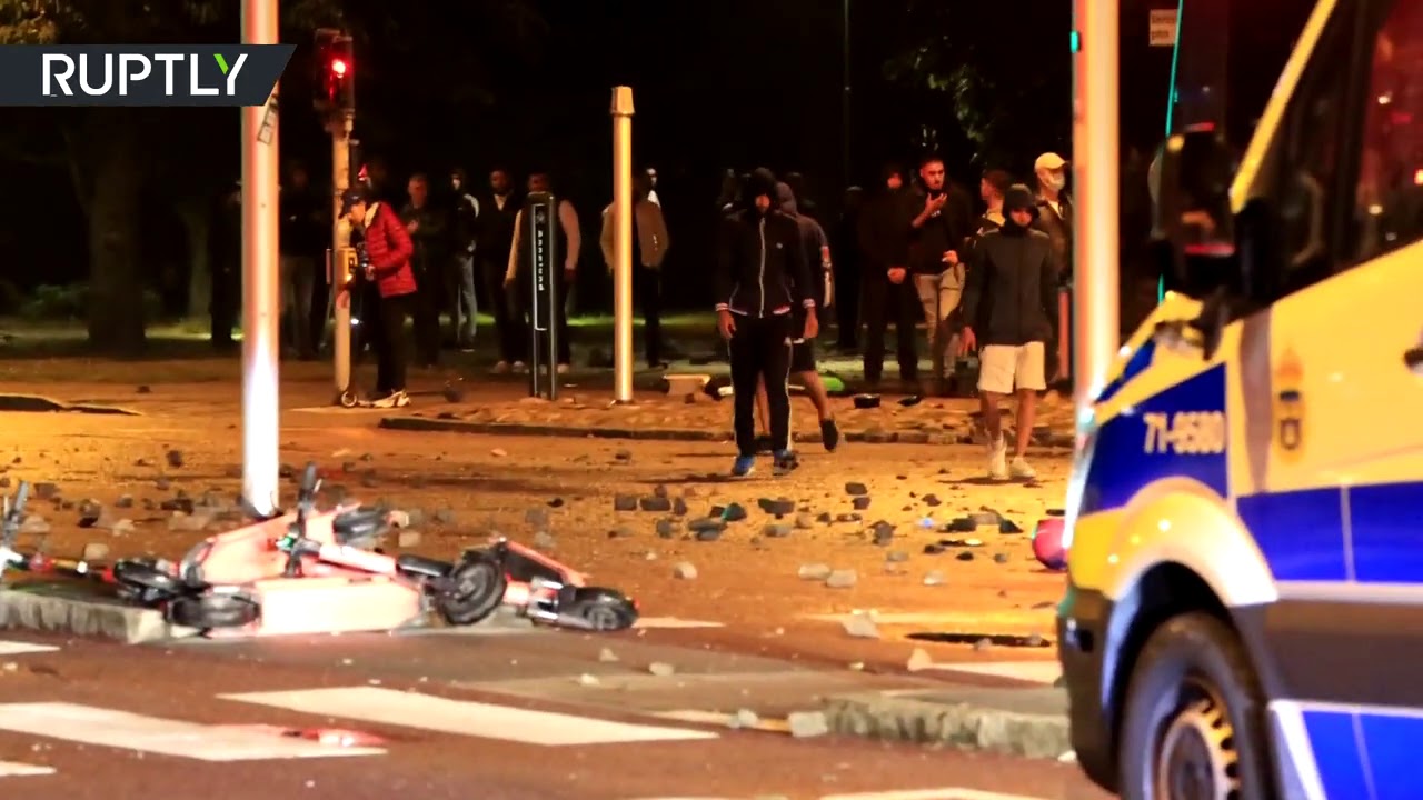 Koran-torching | Aftermath of violent protests in Malmo, Sweden - The ...