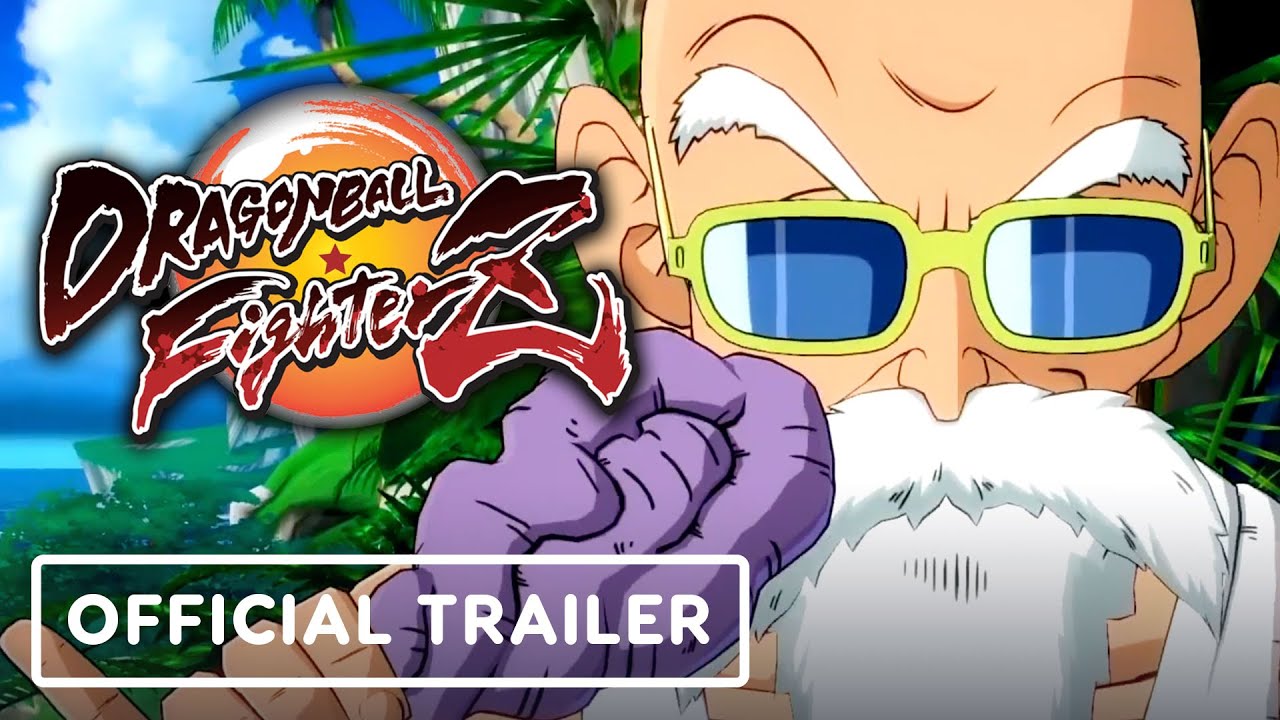 Dragon Ball FighterZ - Official Master Roshi Announcement Trailer - The ...