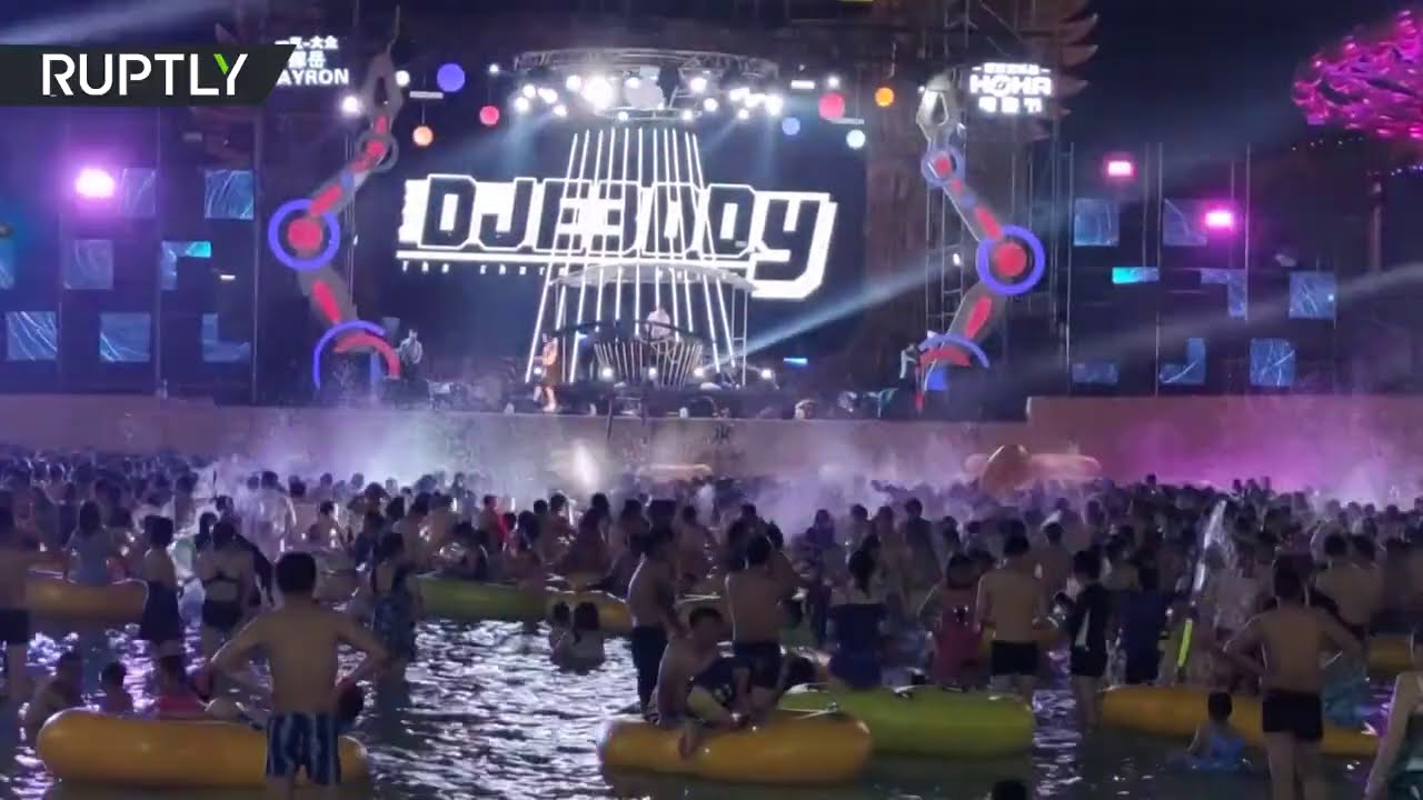 What COVID-19? | Massive pool party in Wuhan - The Global Herald