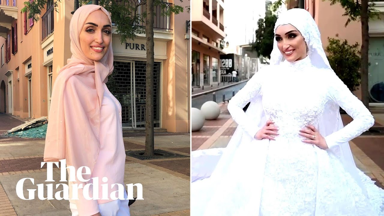 Beirut bride describes moment explosion hit during photoshoot: 'We are ...