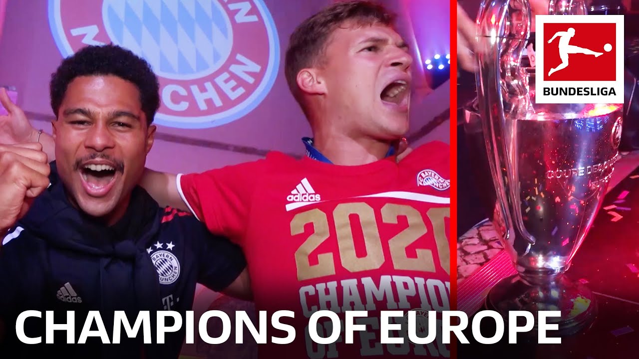 Bayern München's Winner Celebrations After The Champions League Final ...