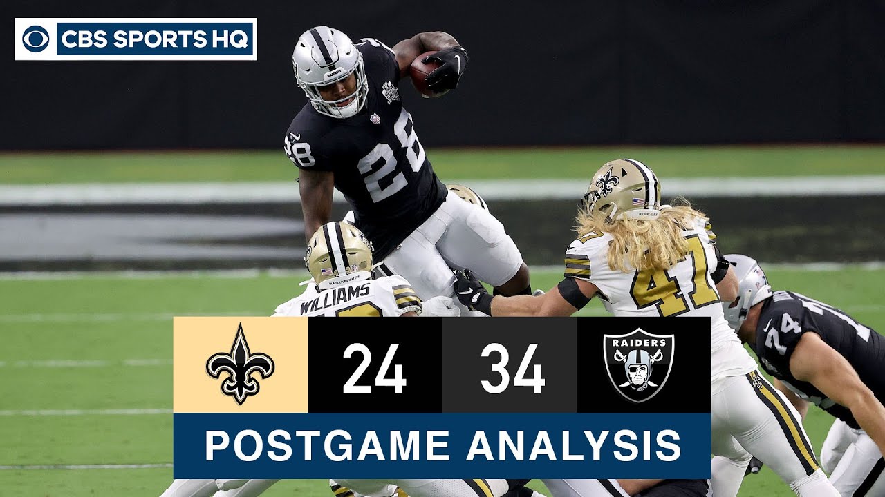 Week 2 Recap: Raiders get their first WIN in Las Vegas | CBS Sports HQ ...