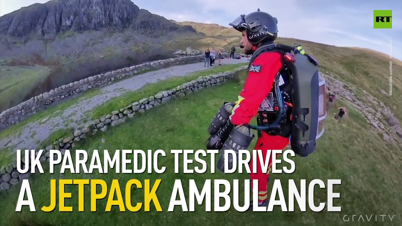 UK paramedic test drives a JETPACK ambulance - The Global Herald