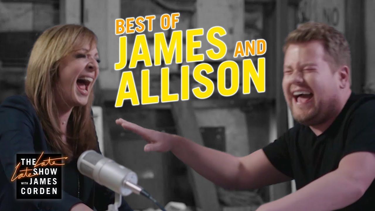 The Best of Allison Janney & James Corden - The Global Herald
