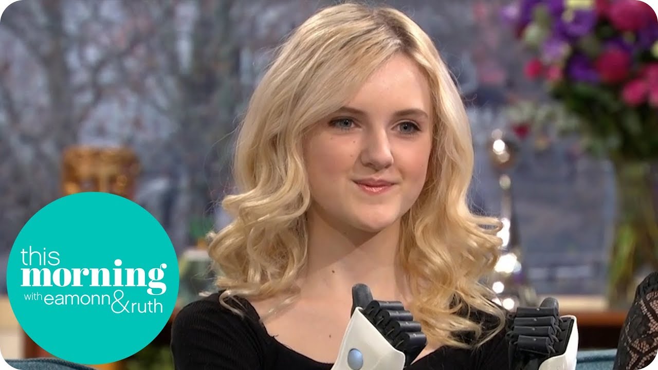 Tilly Lockey on Testing Her New Bionic Arms | This Morning - The Global ...