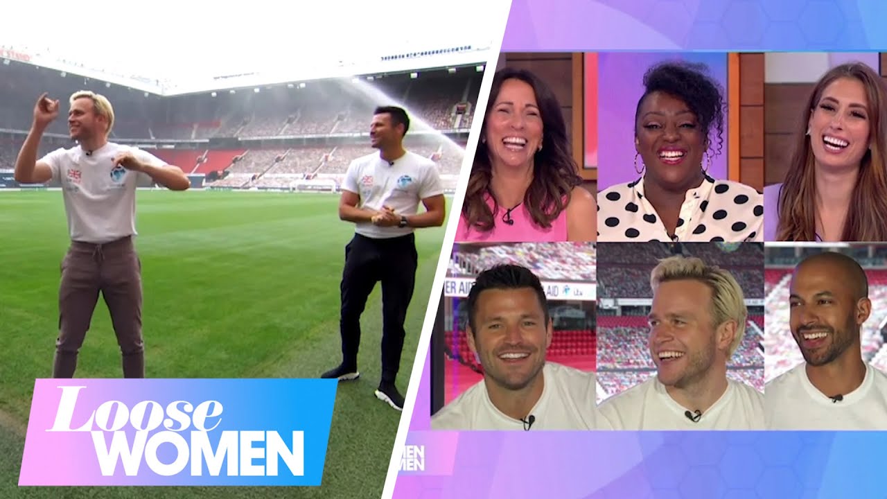 Loose Men Mark, Olly and Marvin Get Soaked In Hilarious Rehearsal Fail ...