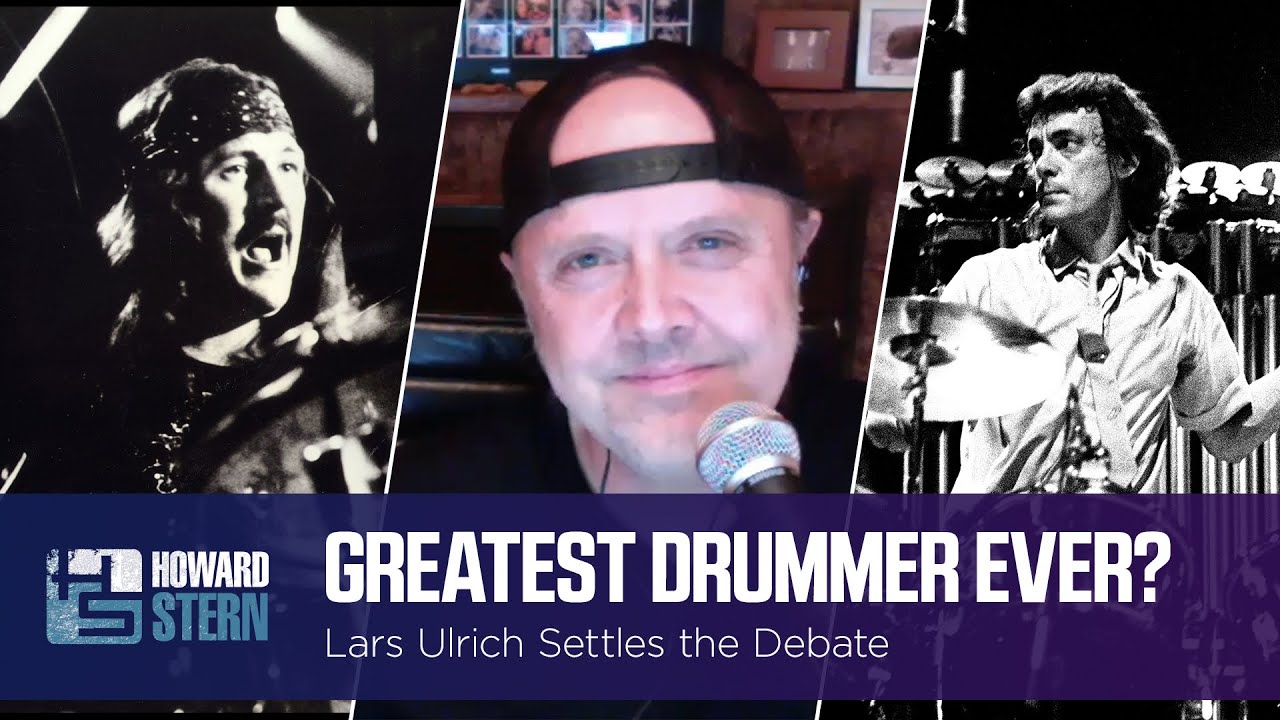 Who Is the Greatest Drummer of All Time? Lars Ulrich Settles the Debate ...