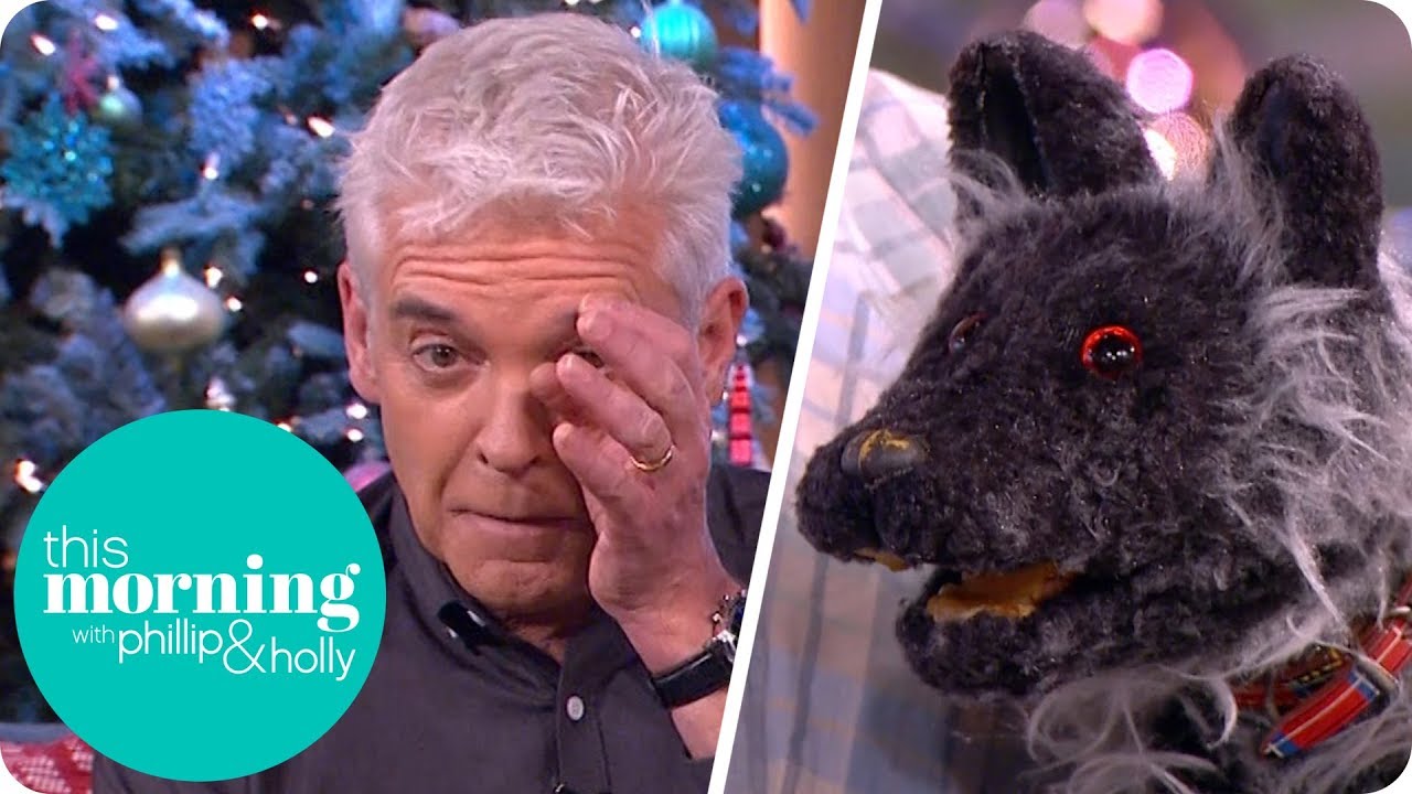 Spit the Dog Won't Stop Spitting at Holly and Phillip! | This Morning ...