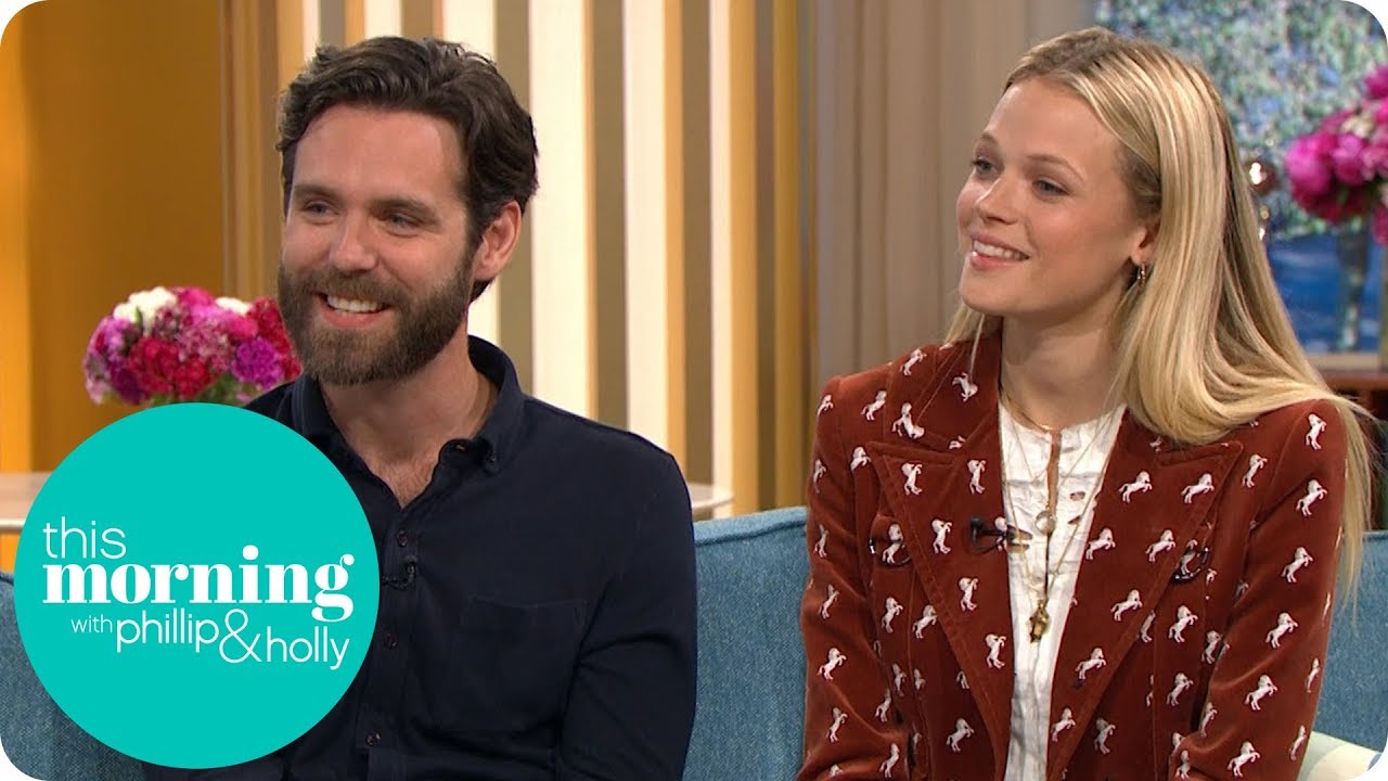 Poldark's Luke Norris and Gabriella Wilde Tease Tragedy For Dwight and Caroline | This Morning ...