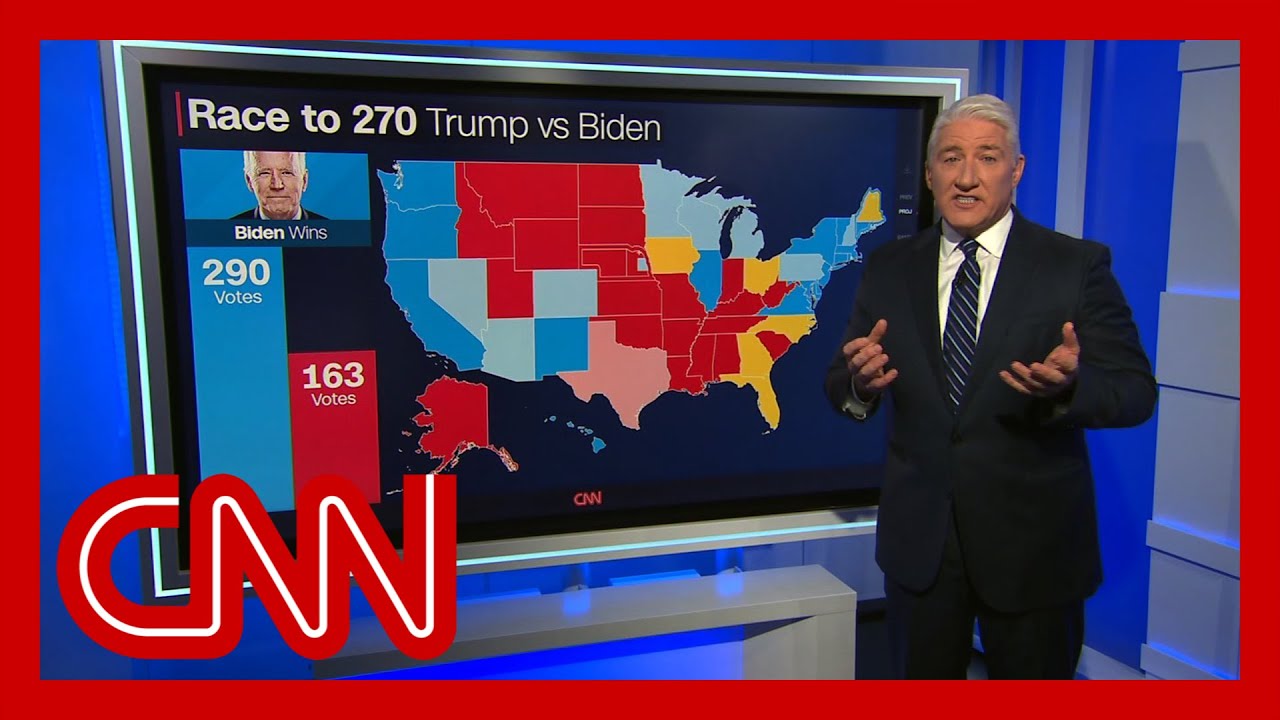 Then and now: See Electoral College projection 16 days before election ...