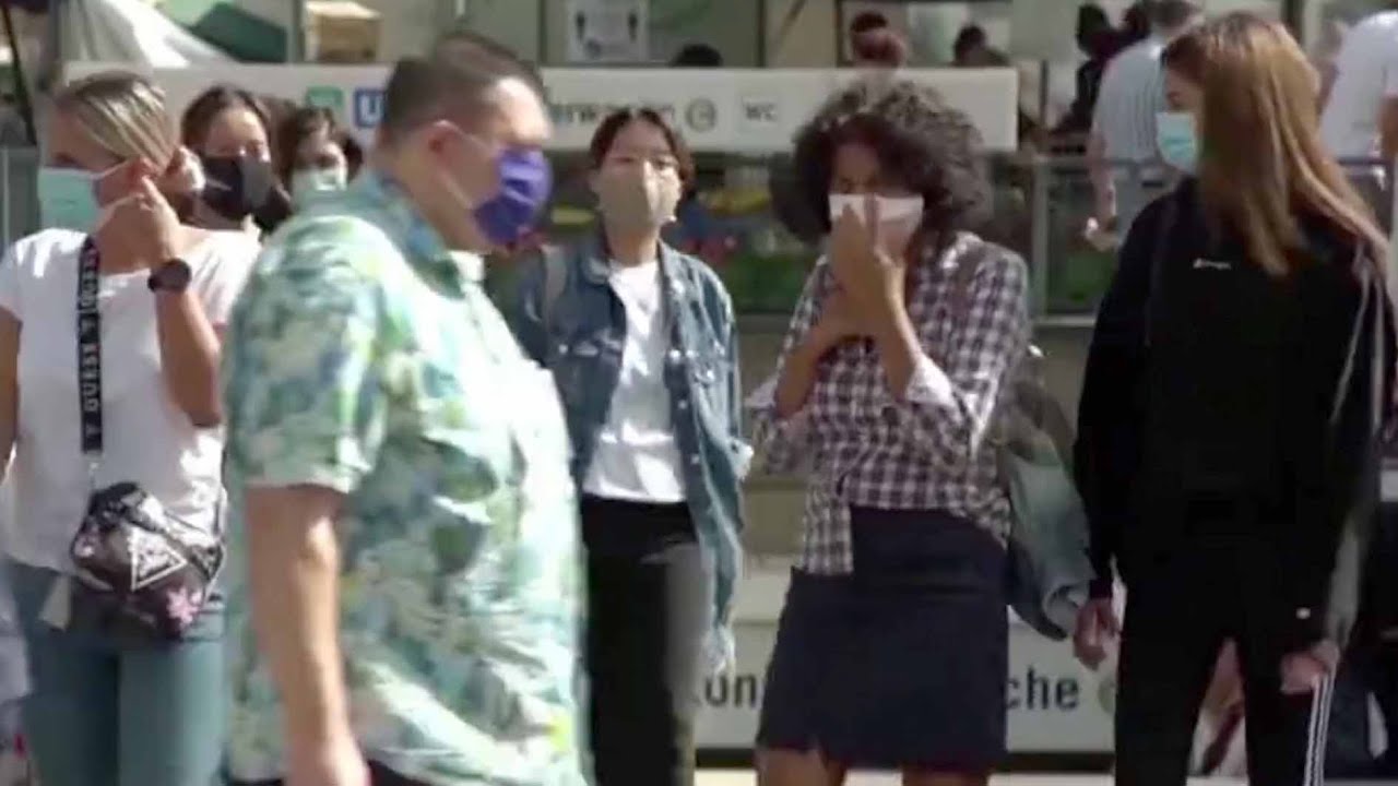 Germany sets highest daily case record as president enters quarantine ...