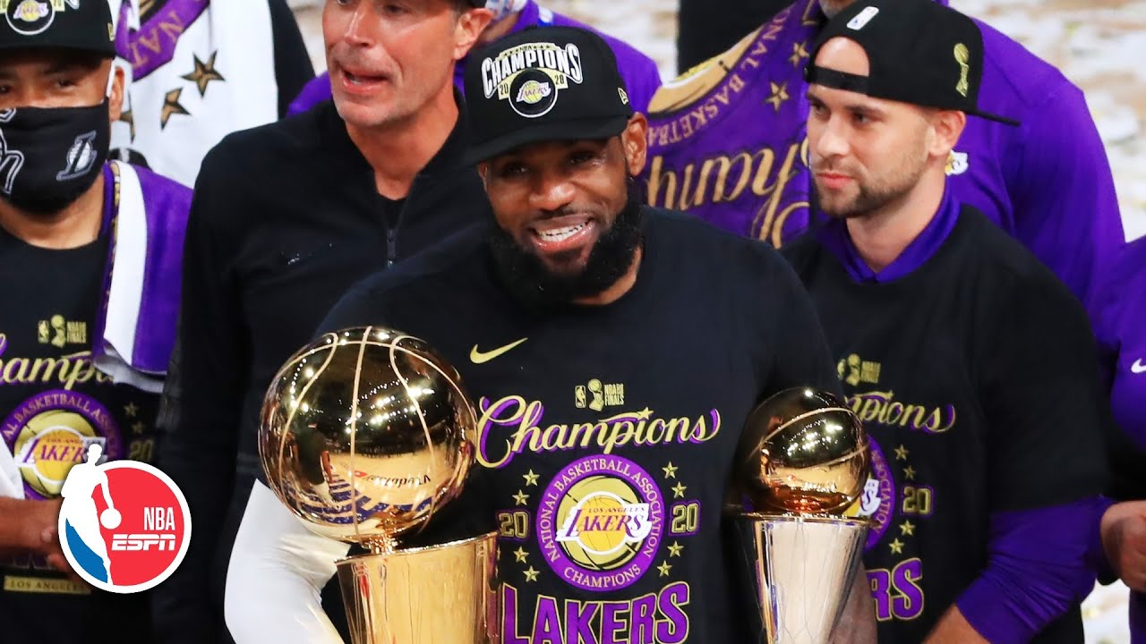 LeBron James wins NBA Finals MVP, describes what winning with Lakers ...