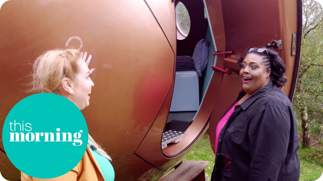 Alison Is Shocked At The Giant Conker You Can Stay In! | This Morning ...