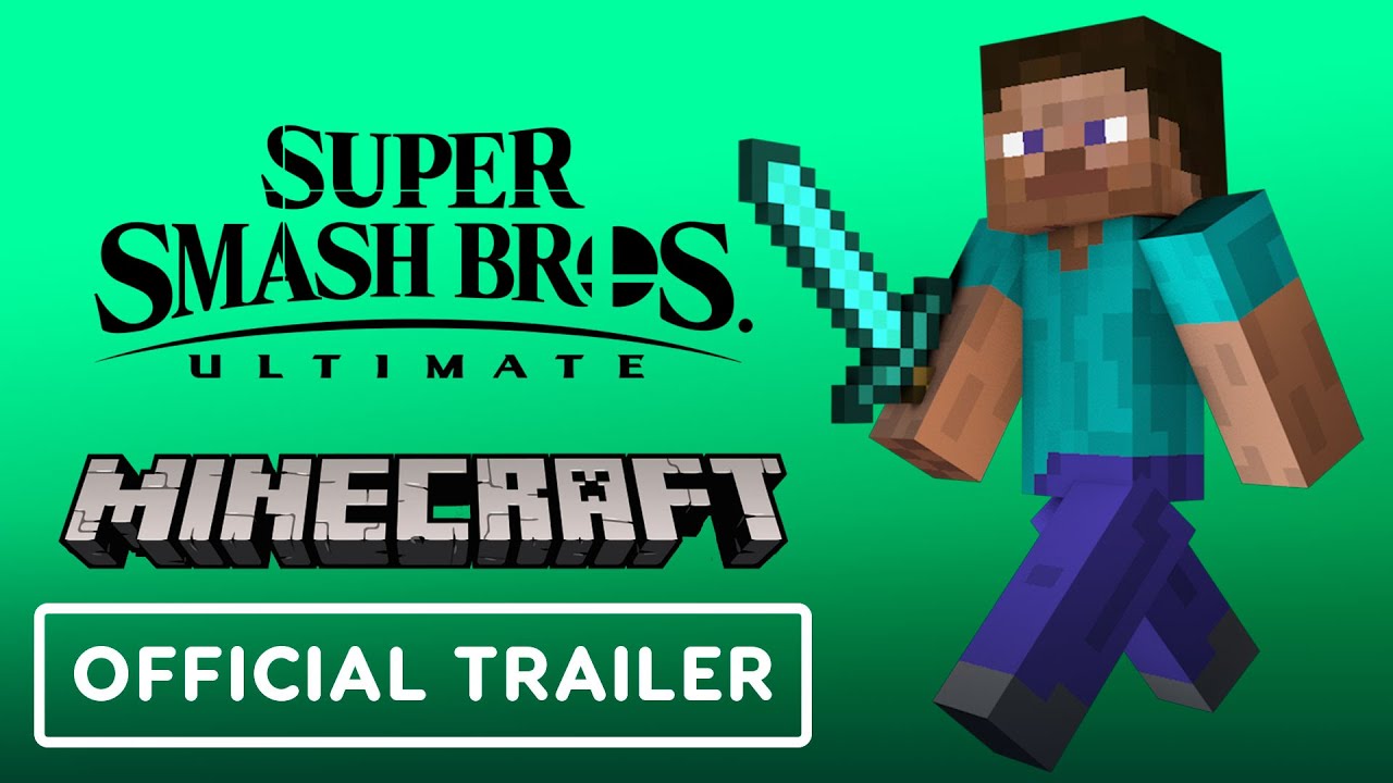Super Smash Bros. Ultimate - Minecraft Reveal Trailer - The Global Herald