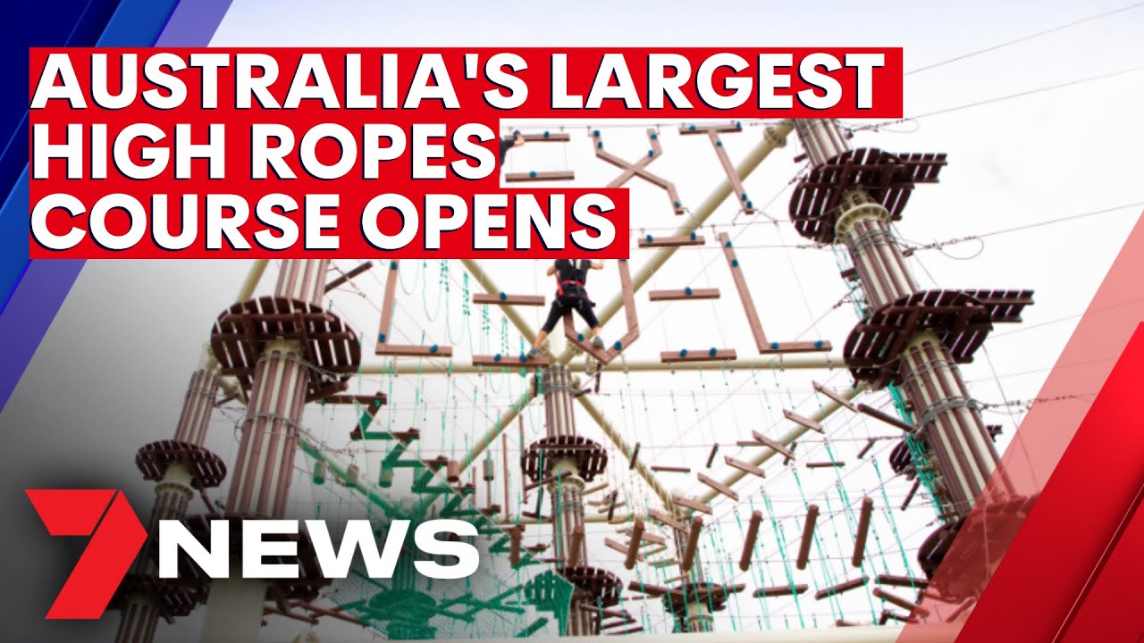 Australia's largest high ropes course has opened at Sunshine Plaza ...