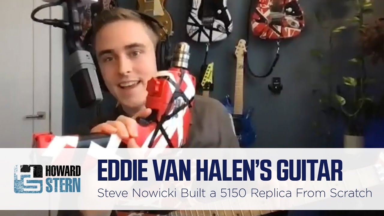 Steve Nowicki Built Eddie Van Halen’s Guitar and Power Drill - The ...