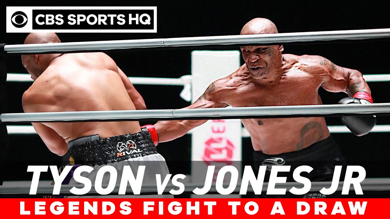 Mike Tyson vs Roy Jones Jr Highlights