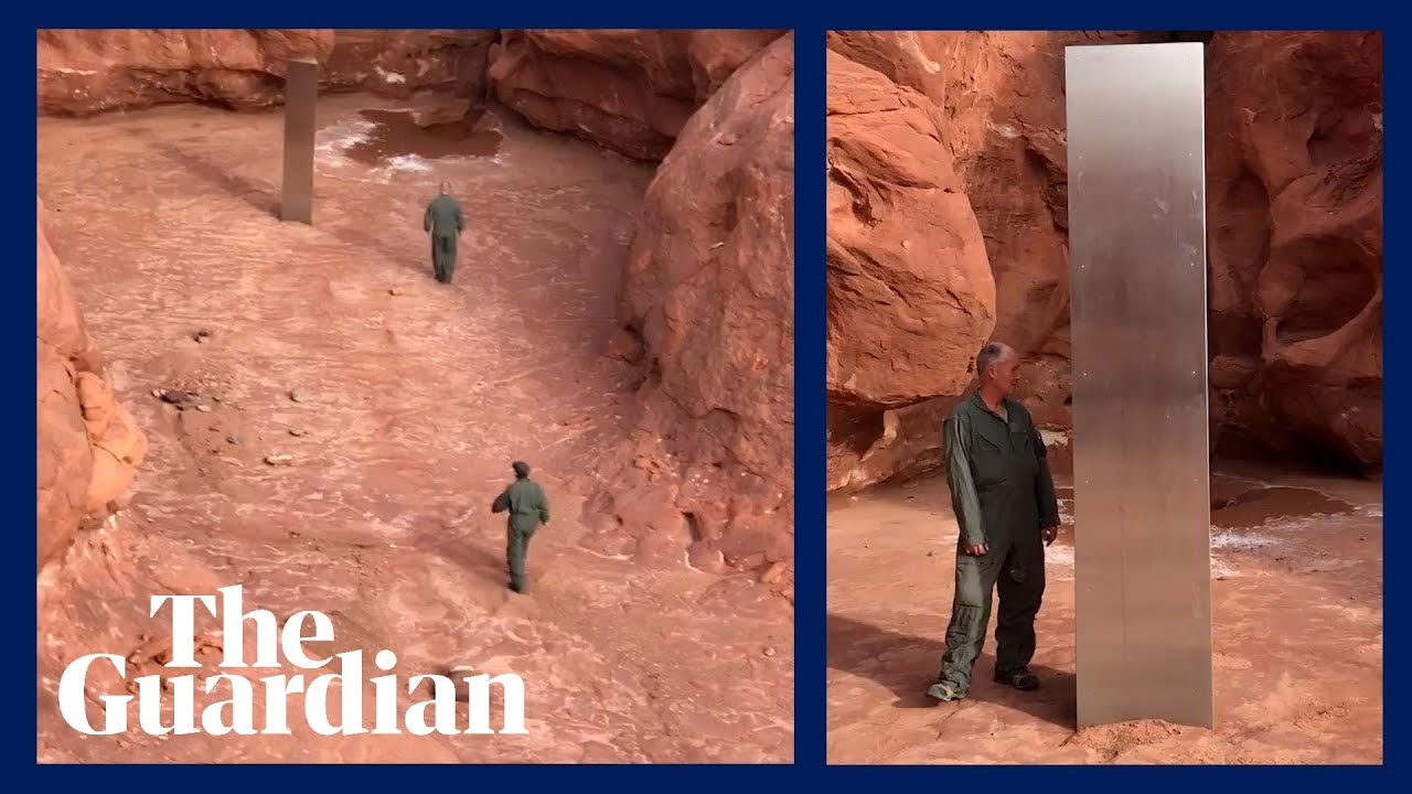 'This is wild': state employees find mysterious monolith in Utah desert ...
