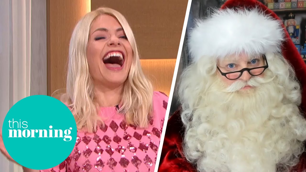 Santa's Tip For Holly 'Drink in Moderation' | This Morning - The Global ...