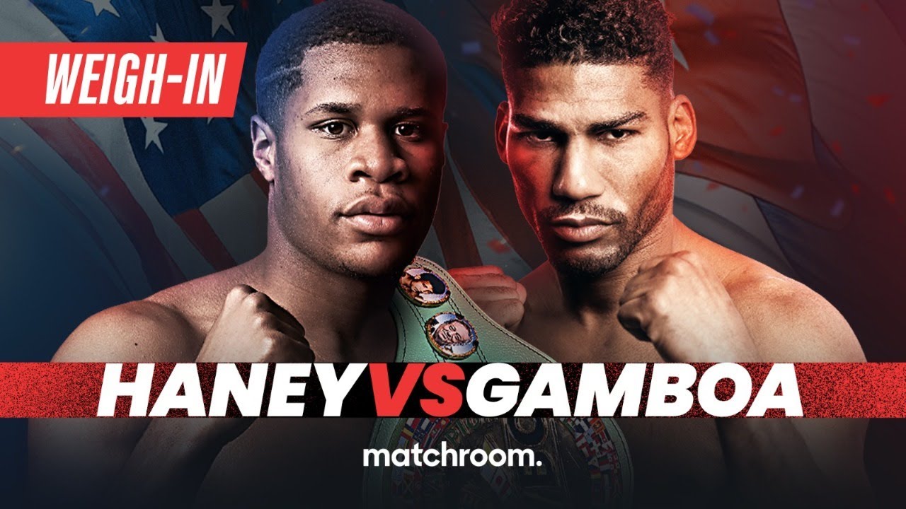 Devin Haney vs Yuriorkis Gamboa plus undercard weigh-in - The Global Herald