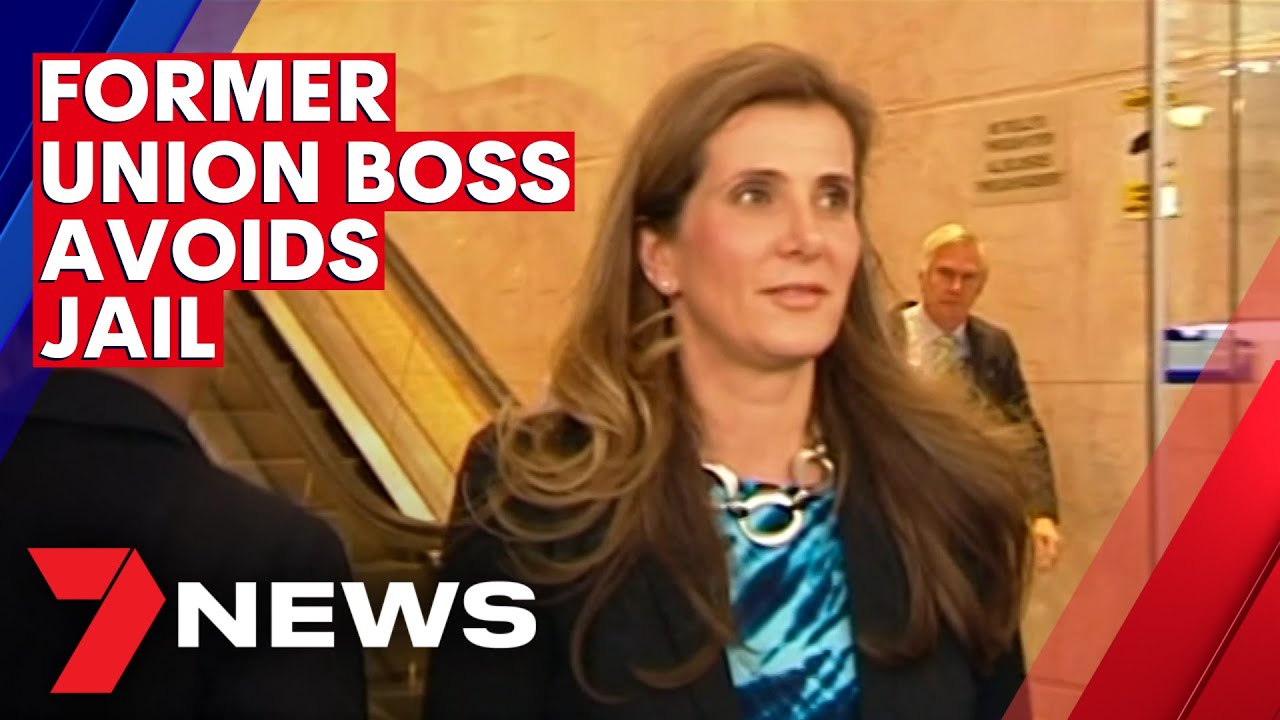 Former union boss Kathy Jackson spared jail after she ripped off her ...