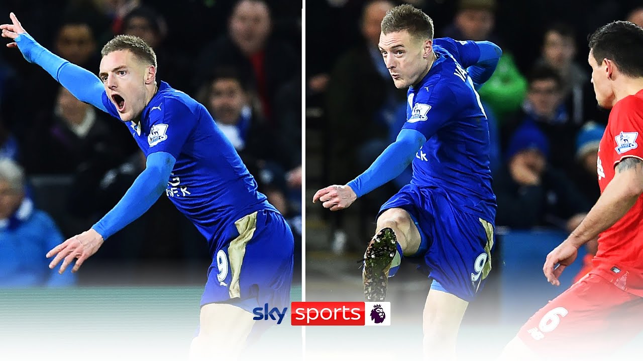 Jamie Vardy’s 30-yard wonderstrike volley against Liverpool! 🚀⚡ ...