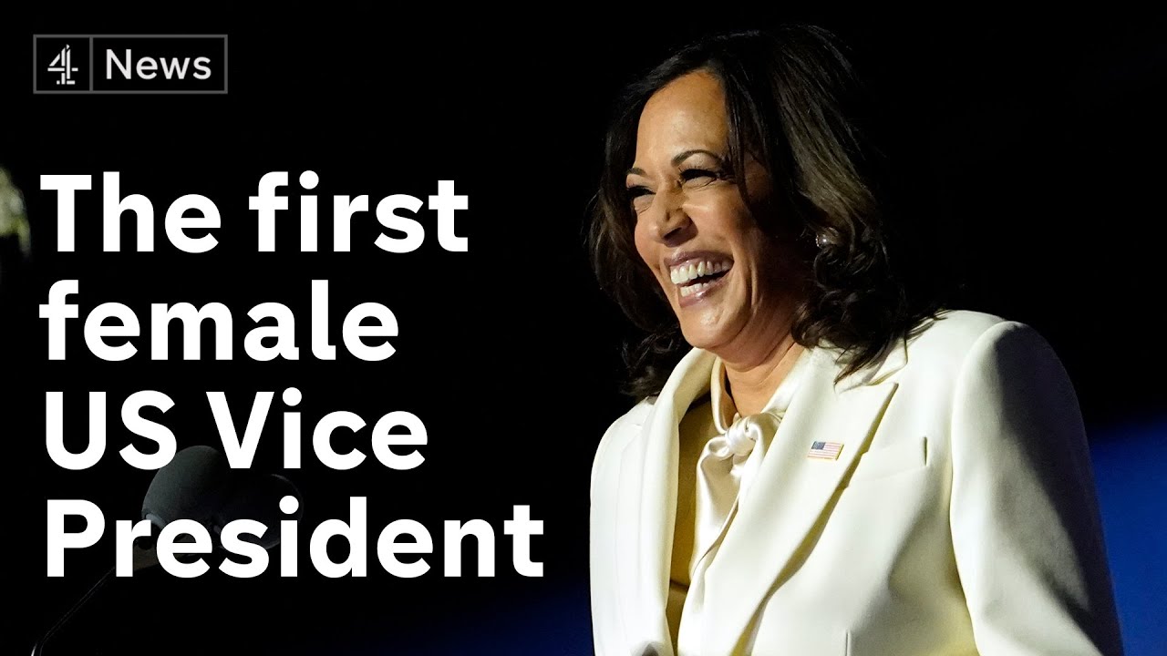 Kamala Harris speech: first female and Black US vice president speaks ...