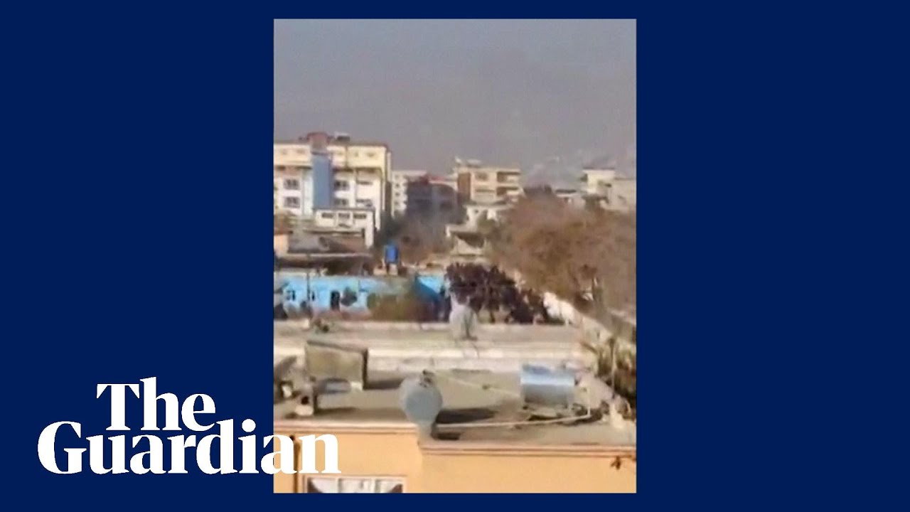 Afghanistan footage shows aftermath of rocket strikes in Kabul - The ...