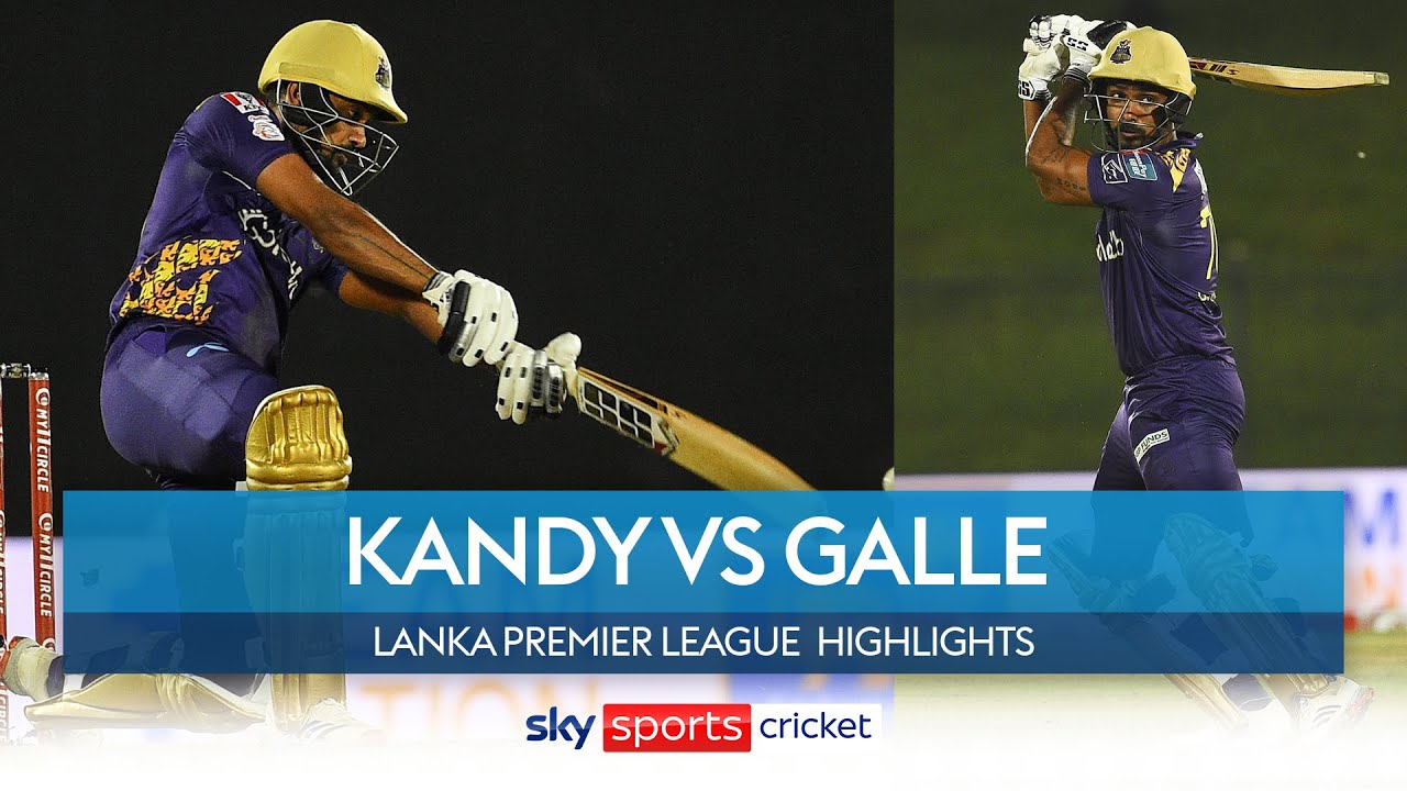 Galle Gladiators claim semi-final spot! | Kandy Tuskers vs Galle ...