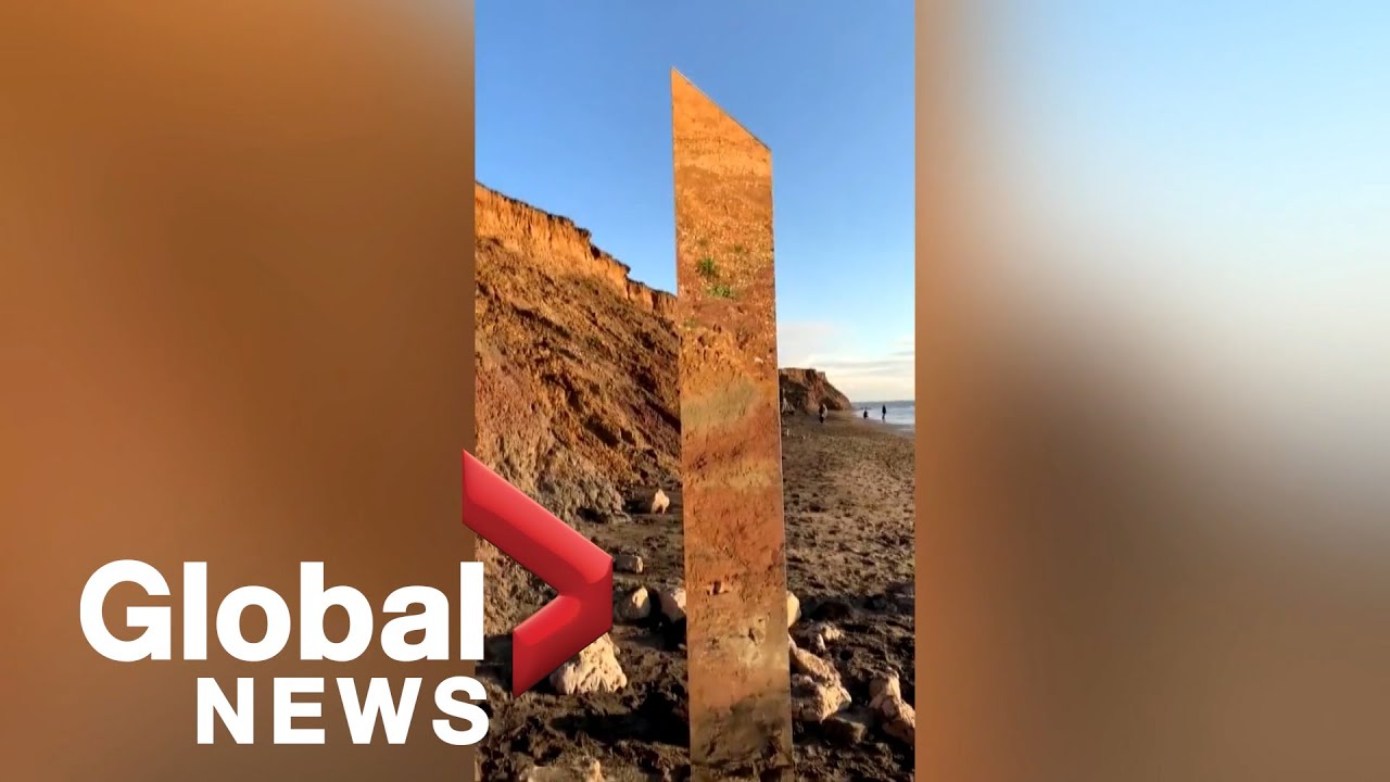 Wild theories spread about mysterious monoliths appearing across the ...