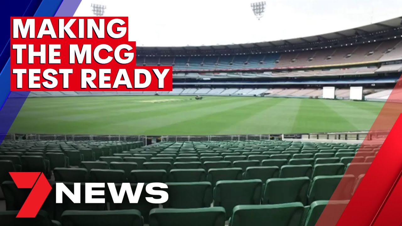 Exclusive look at how the MCG is getting ready to welcome back Test ...