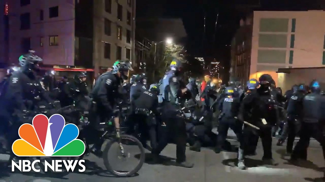 Seattle Police Make Arrests After Demonstration Leads To Damage | NBC ...