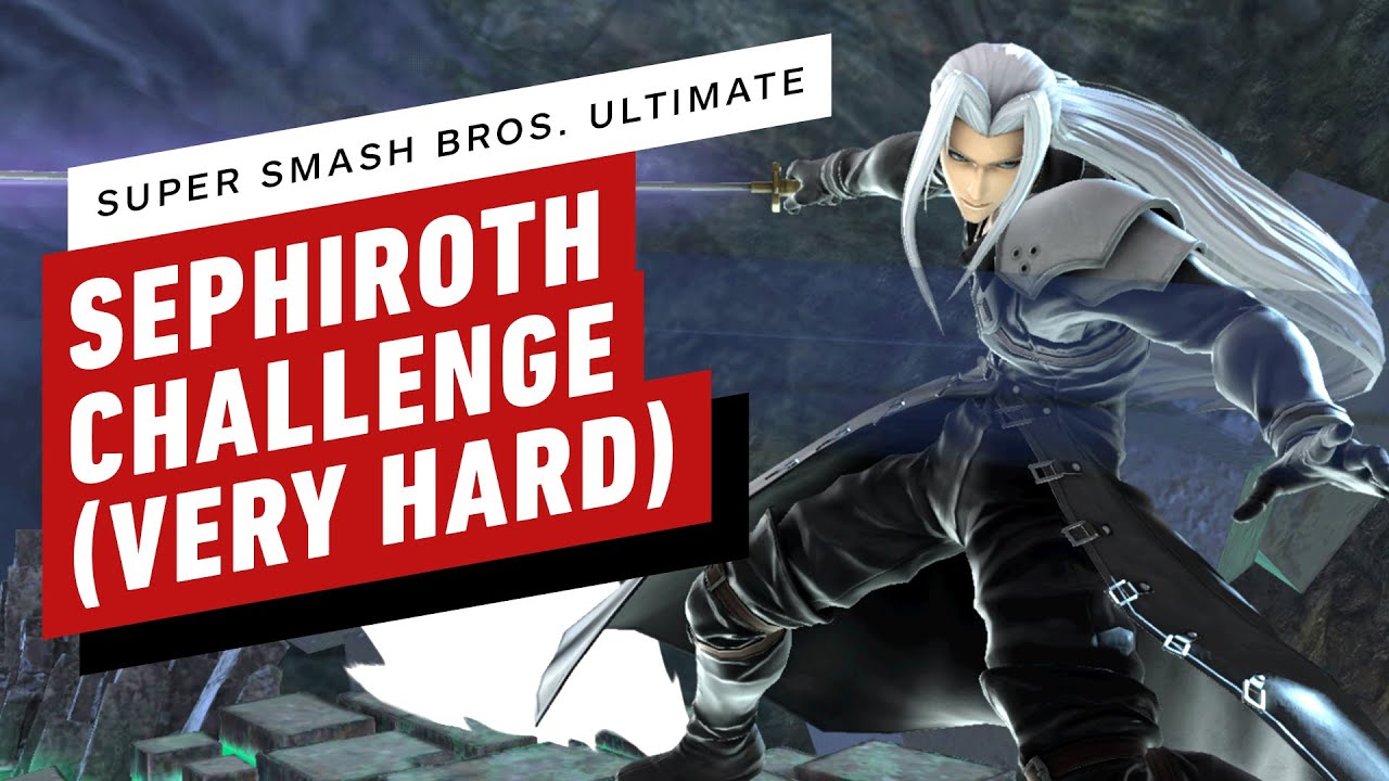 Super Smash Bros. Ultimate - Sephiroth Challenge on Very Hard - The ...