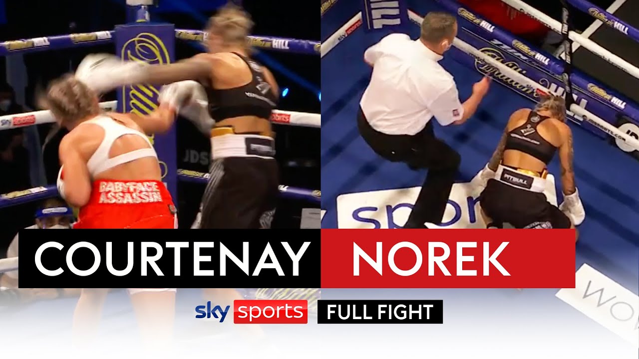 ONE-PUNCH KO! 💥| Shannon Courtenay lands incredible KO blow against ...