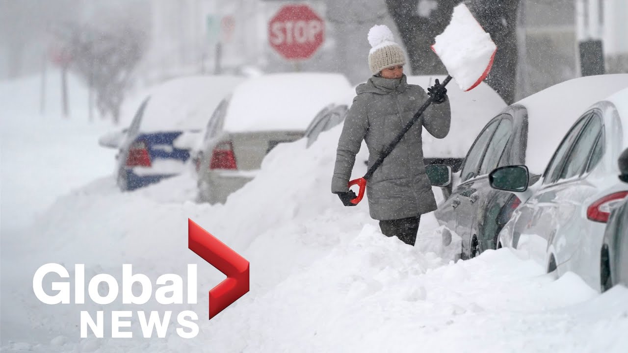 Major winter storm slams US Northeast with record-breaking snowfall ...