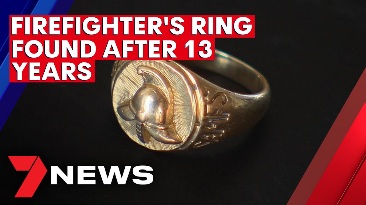 South Australian firefighter's ring found 13 years after it was lost in ...