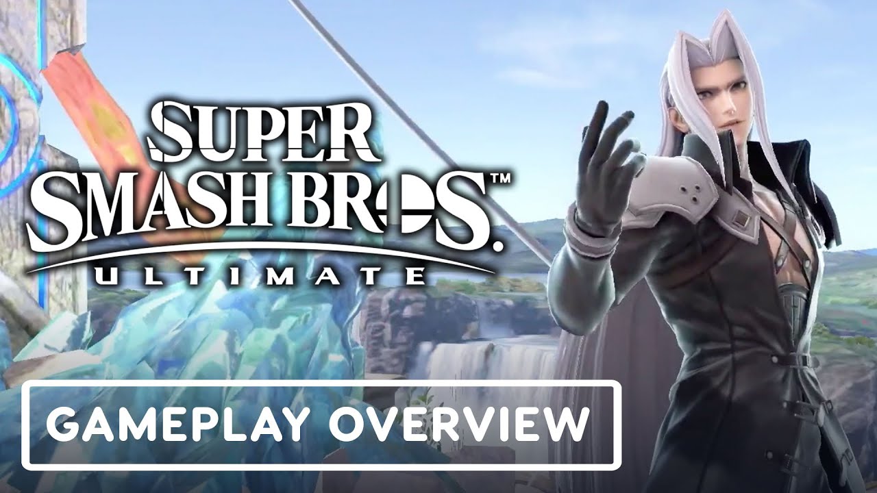 Super Smash Bros. Ultimate - Sephiroth Gameplay Overview - The Global ...