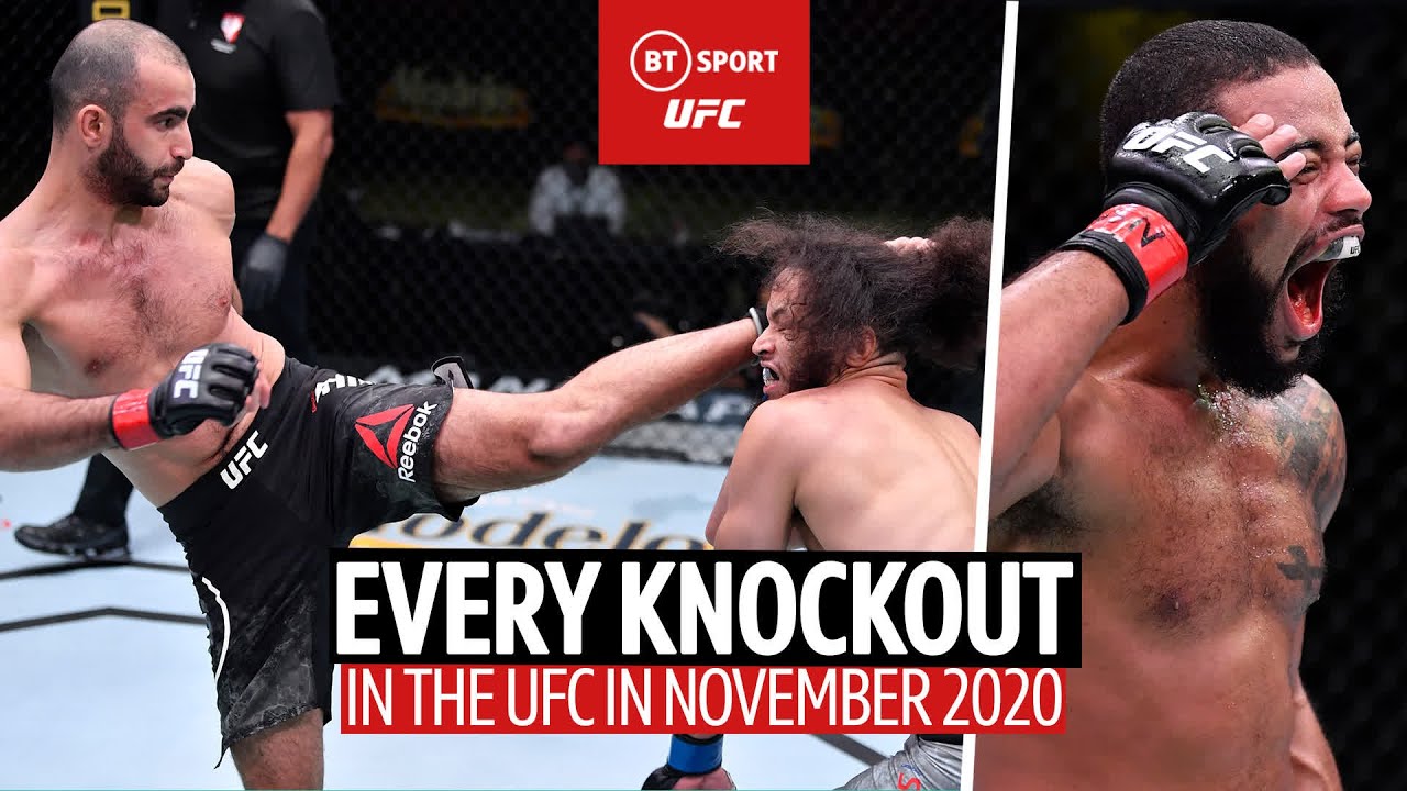 Every Single UFC Knockout from November 2020! - The Global Herald