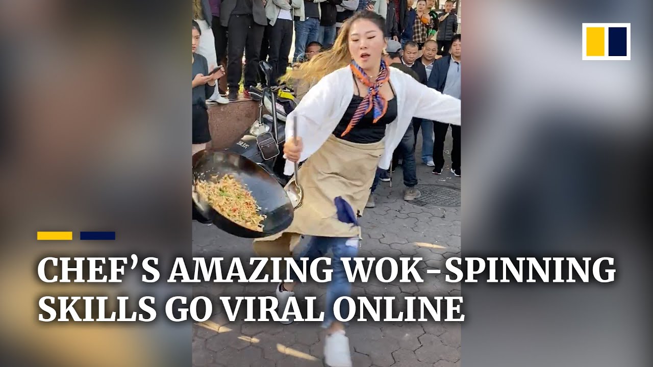 Chinese chef’s amazing wok-spinning skills go viral online - The Global ...