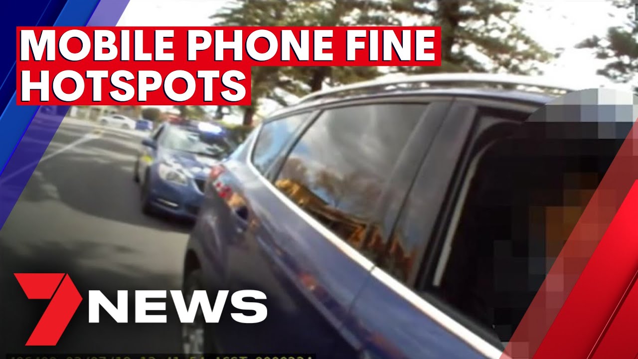 Adelaide’s most common roads for mobile phone fines revealed | 7NEWS ...