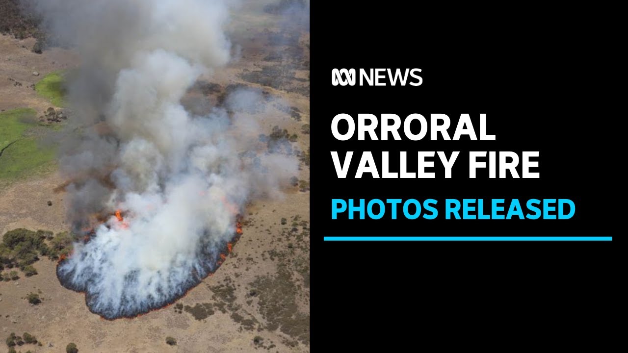 Defence images show start of the Orroral Valley bushfire in Namadgi ...