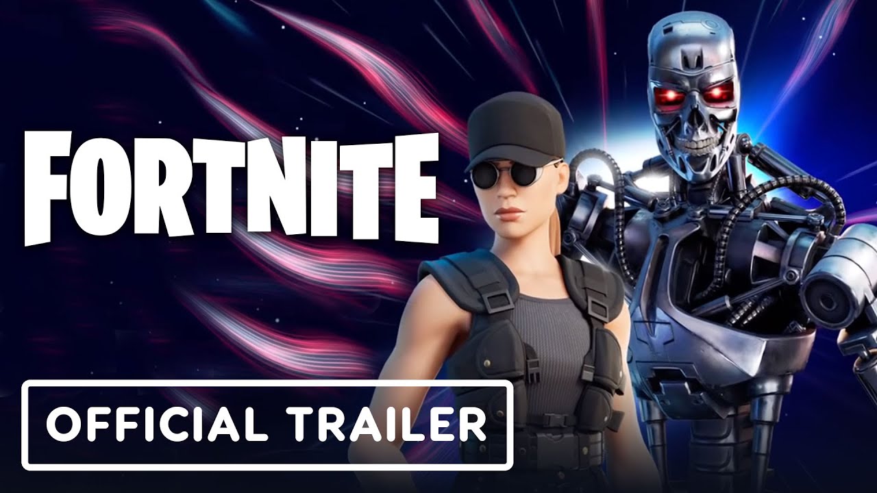 Fortnite - Official Terminator (T-800) & Sarah Connor Trailer - The ...