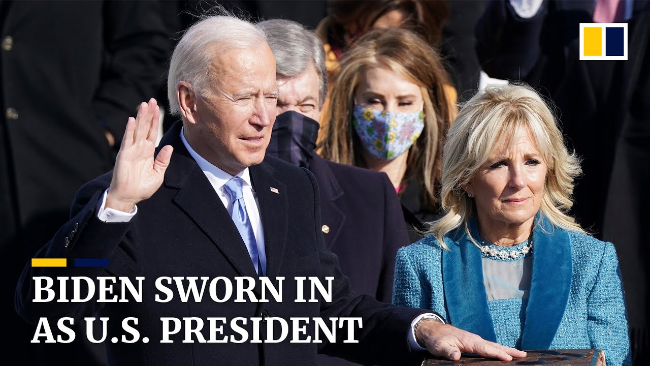 Joe Biden becomes 46th US president in scaled-down, socially-distanced ...