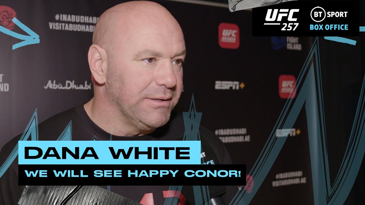 Dana White on Conor McGregor, Dustin Poirier and Ottman Azaitar being ...