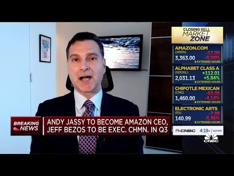Amazon's decision to change CEO to Andy Jassy: Peter Cecchini - The ...