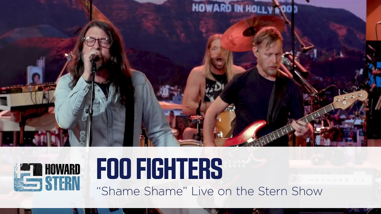 Foo Fighters “Shame Shame” on the Howard Stern Show - The Global Herald