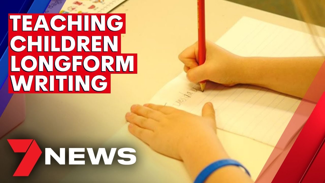 Teaching children to write in longhand | 7NEWS - The Global Herald