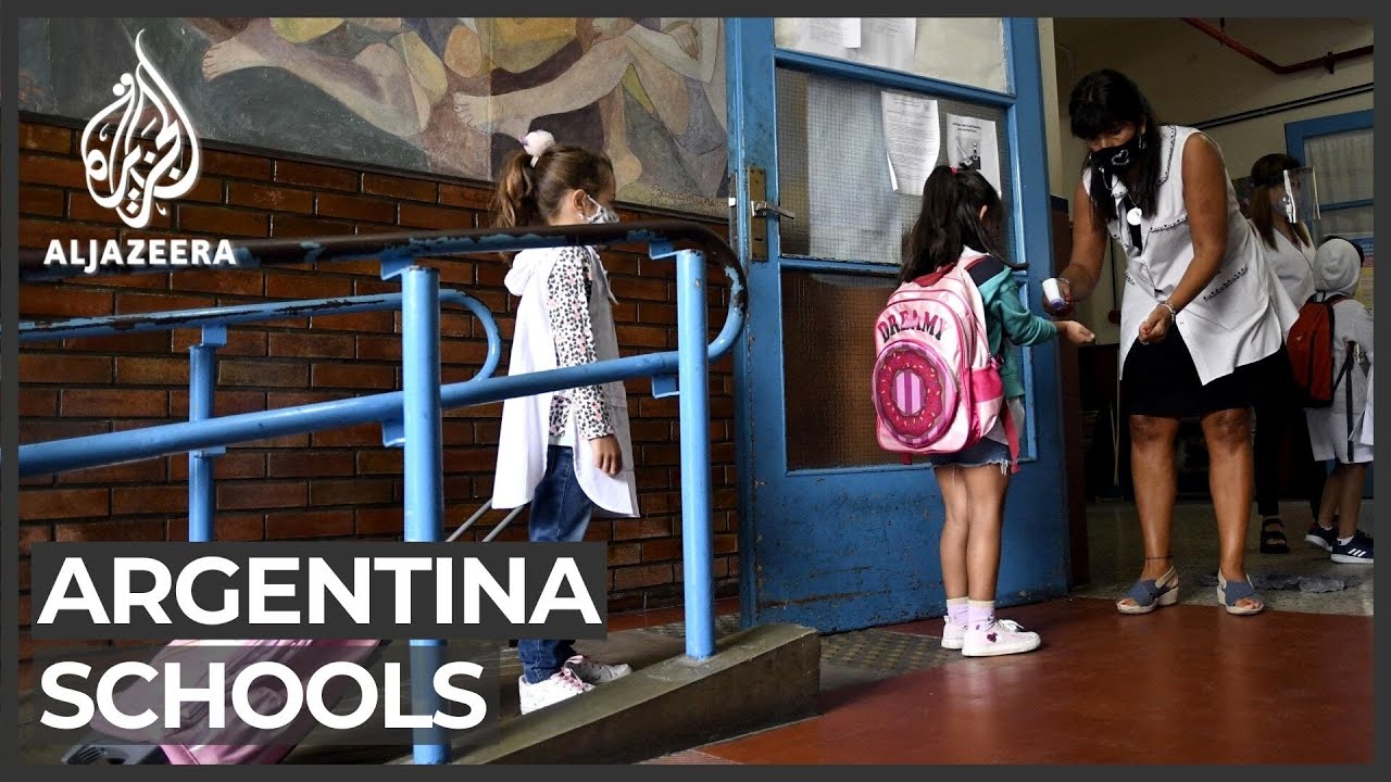 Argentina schools reopen to students after more than a year - The ...
