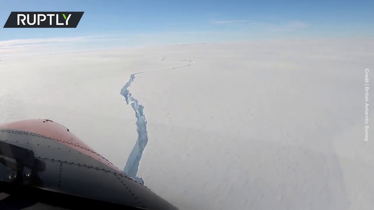 Giant iceberg calves from Antarctica’s Brunt Ice Shelf - The Global Herald